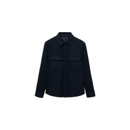 Mango Man Between-Season Jacket 'Margon' male Blue size M