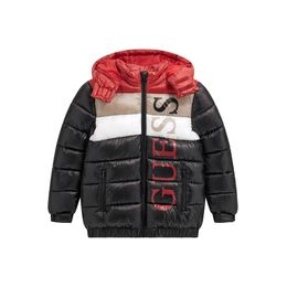 Guess Jacke Jungen Größe 164 beige / rot / schwarz / weiß