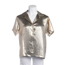 Maje Bluse / Tunika Damen Gr&ouml;&szlig;e M Second Hand gold
