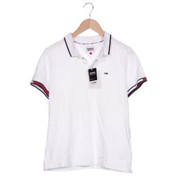 Tommy Jeans Poloshirt Herren Gr&ouml;&szlig;e M Second Hand wei&szlig;