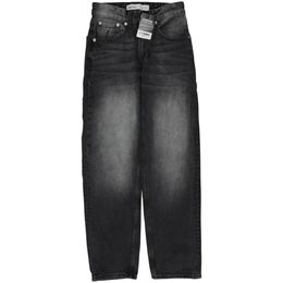 Bershka Jeans Damen Gr&ouml;&szlig;e 24/25 Second Hand grau