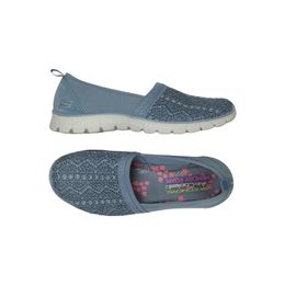 Skechers Halbschuh Damen Gr&ouml;&szlig;e 37 Second Hand hellblau