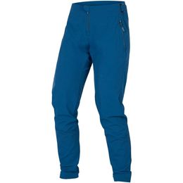 ENDURA Workout Pants 'Burner Lite' female Blue size L