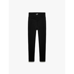 KOTON Leggings Damen Größe XL schwarz
