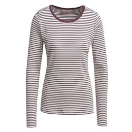 Smith & Soul Smith&Soul T-Shirt Damen Gr&ouml;&szlig;e XS bordeaux / wei&szlig;