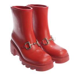 Gucci Stiefeletten Damen Gr&ouml;&szlig;e 38 Second Hand rot