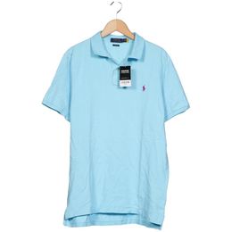 Polo Ralph Lauren Poloshirt Herren Gr&ouml;&szlig;e L Second Hand hellblau
