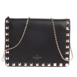 Valentino Abendtasche Damen Gr&ouml;&szlig;e One Size Second Hand schwarz