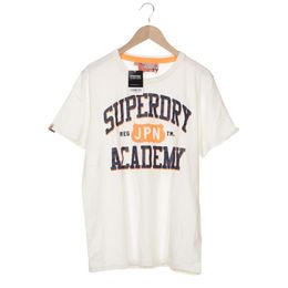 Superdry T-Shirt Herren Größe XXL Second Hand weiß