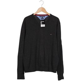 Tommy Hilfiger Pullover Herren Gr&ouml;&szlig;e XL Second Hand grau