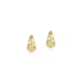 Rougemont Jewellery Earrings 'Creoloen Ohrringe 925 Sterling Silber' female Gold size 14*11*2,5