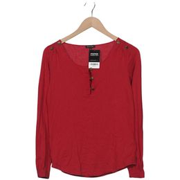 Massimo Dutti Langarmshirt Damen Größe M Second Hand rot