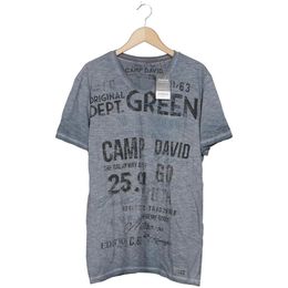 CAMP DAVID T-Shirt Herren Gr&ouml;&szlig;e XL Second Hand grau
