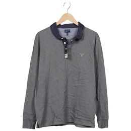 Gant Poloshirt Herren Größe XXL Second Hand grau