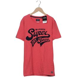 Superdry T-Shirt Herren Größe XXL Second Hand pink