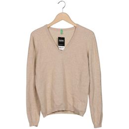 United Colors Of Benetton Pullover Damen Größe M Second Hand beige