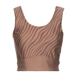 active by Lascana Lascana Active Sports Top female Brown size XL