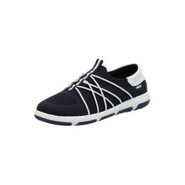 Rieker Slip On Damen Größe 43 marine / weiß