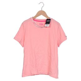 Tommy Jeans T-Shirt Damen Gr&ouml;&szlig;e L Second Hand pink
