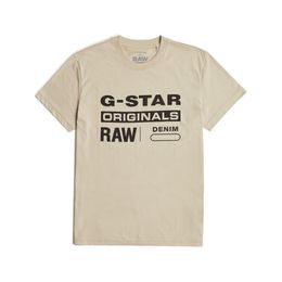 G-Star Raw G-star Shirt 'Originals' male Beige size L