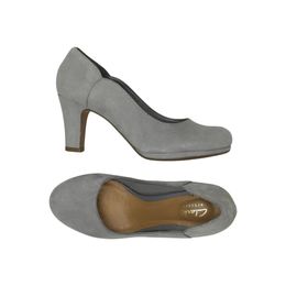 Clarks Pumps Damen Gr&ouml;&szlig;e 38 Second Hand grau