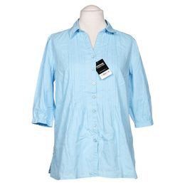 Walbusch Bluse Damen Größe XL Second Hand hellblau