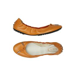Tod's Tod's Ballerina Damen Größe 40 Second Hand orange