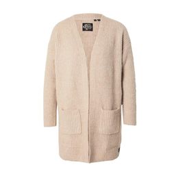 Superdry Strickjacke 'Essential' Damen Größe L/XL beige