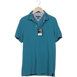 Tommy Hilfiger Poloshirt Herren Größe L Second Hand türkis