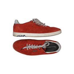 Floris van Bommel Sneaker Herren Gr&ouml;&szlig;e 45.5 Second Hand rot