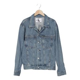 Calvin Klein Jeans Jacke Herren Gr&ouml;&szlig;e L Second Hand blau