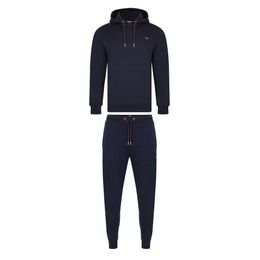 Threadbare. Threadbare Jogginganzug Herren Größe S navy / orange