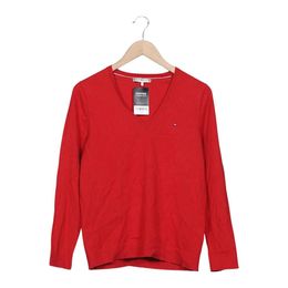 Tommy Hilfiger Pullover Damen Gr&ouml;&szlig;e L Second Hand rot