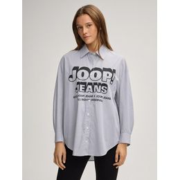 JOOP! Jeans Bluse 'Brenda' Damen Gr&ouml;&szlig;e XS grau / schwarz / wei&szlig;