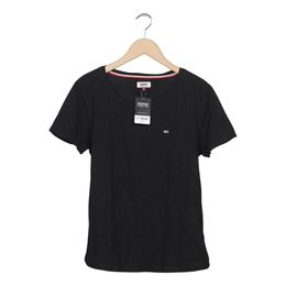 Tommy Jeans T-Shirt Damen Gr&ouml;&szlig;e L Second Hand schwarz