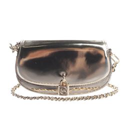 Michael Kors Schultertasche / Umh&auml;ngetasche Damen Gr&ouml;&szlig;e One Size Second Hand gold