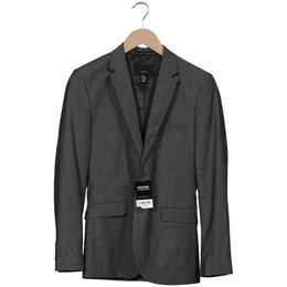 H&M H&M Sakko Herren Größe XS Second Hand grau