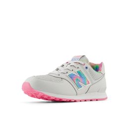 New Balance Sneaker '574' Jungen Größe 35.5 azur / greige / grün / hellpink