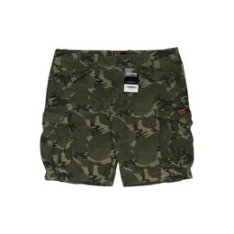 Superdry Shorts Herren Größe 34 Second Hand grün