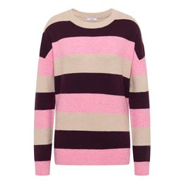 Cecil Pullover Damen Gr&ouml;&szlig;e XXXL camel / aubergine / rosa