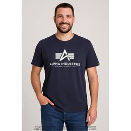 Alpha Industries T-Shirt Herren Größe XL Second Hand marine