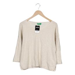 United Colors Of Benetton Pullover Damen Größe XS Second Hand beige