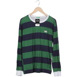 United Colors Of Benetton Langarmshirt Herren Größe M Second Hand grün