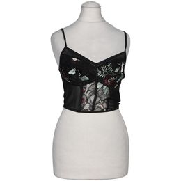New Look Top Damen Größe S Second Hand schwarz