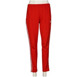 adidas originals Stoffhose Damen Größe L Second Hand rot