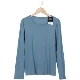 Tommy Hilfiger Langarmshirt Damen Gr&ouml;&szlig;e L Second Hand hellblau