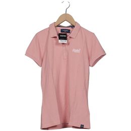 Superdry Poloshirt Damen Größe M Second Hand pink