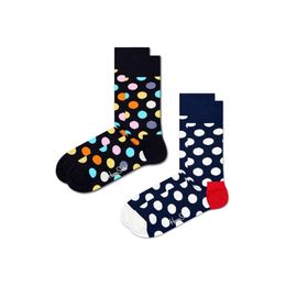 Happy Socks Socken '2-Pack Big Dot Socks' Damen Gr&ouml;&szlig;e 41/46 bunt