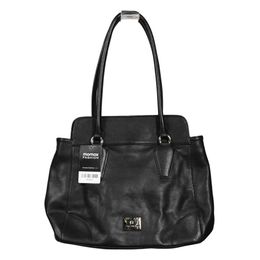 Aigner Handtasche gross Leder Damen Größe One Size Second Hand schwarz