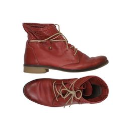 Camel Active Stiefelette Damen Größe 37 Second Hand rot